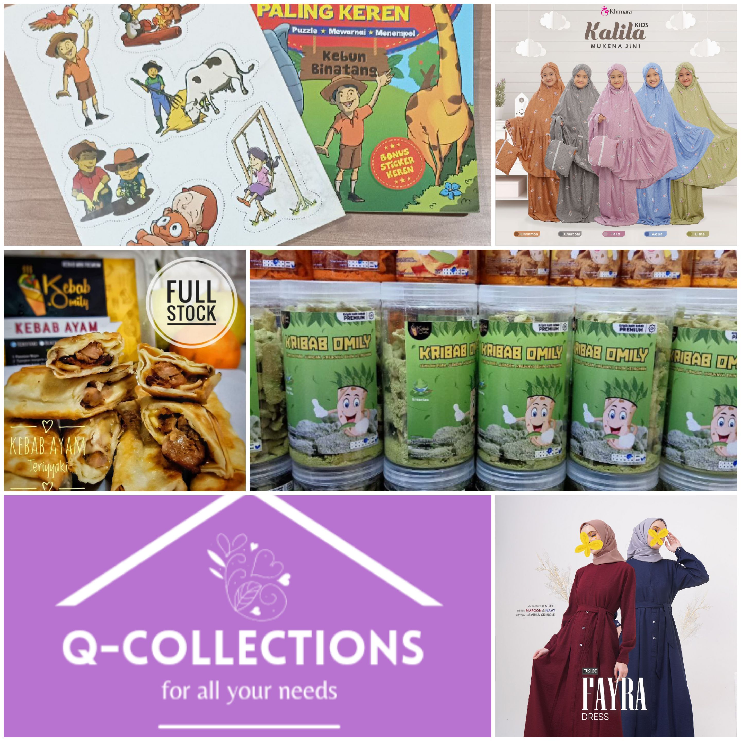 Sisternet - Q-Collections solusi kebutuhan keluarga